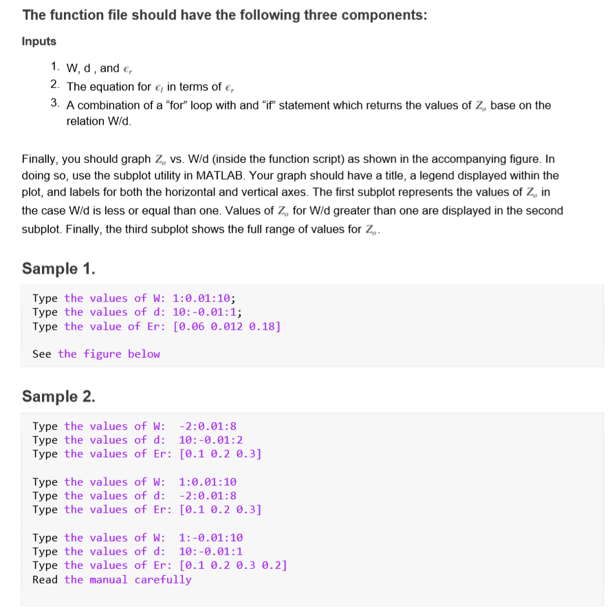 Topics: Plot / subplot Microstrip line is one of the | Chegg.com