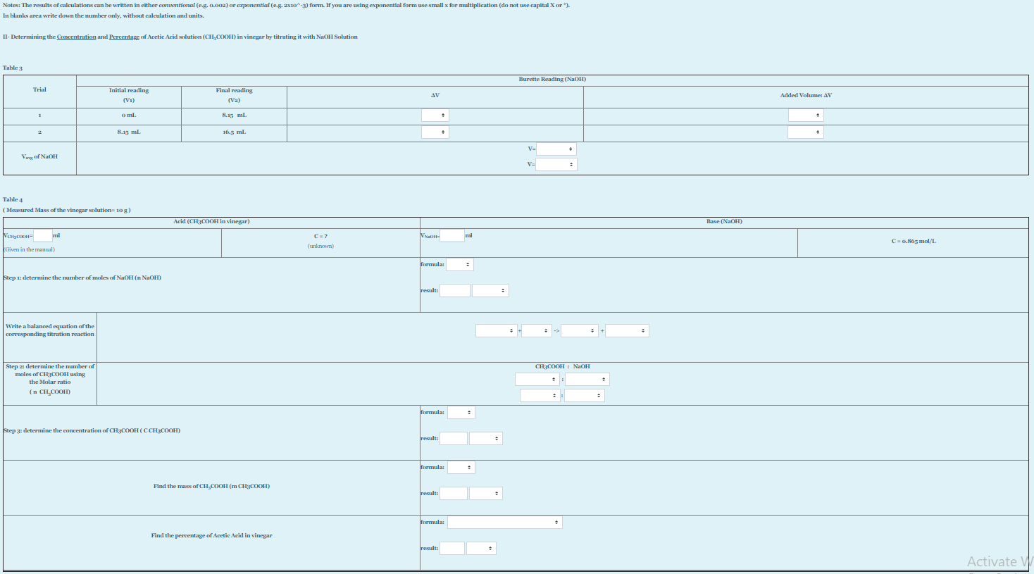 Part I: Preparation of primary standard KHP solution | Chegg.com
