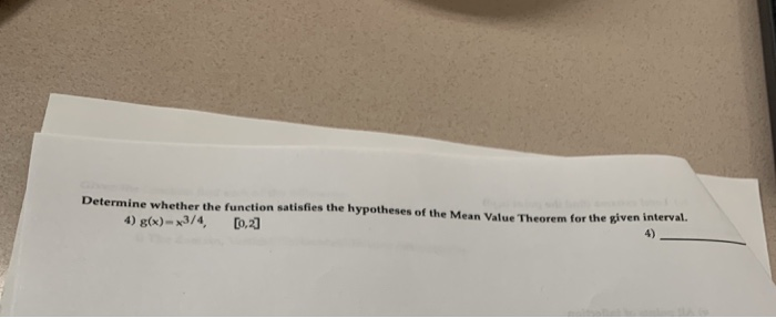 Solved Determine whether the function satisfies the | Chegg.com