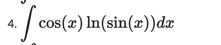 Solved Please integrate by parts using the u, du, v, dv | Chegg.com