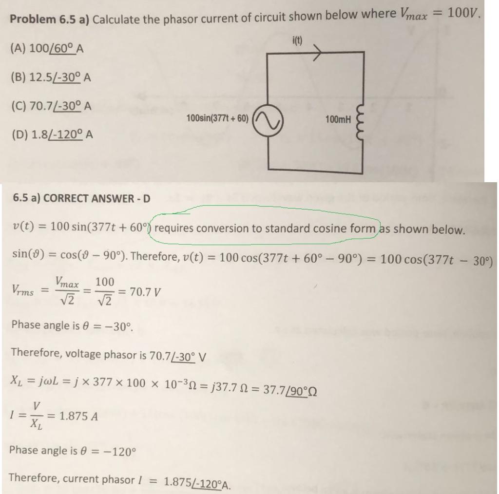 Solved As you can see by the solution, it seems that we need | Chegg.com