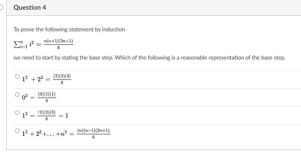 Solved Question 4 To prove the following statement by | Chegg.com