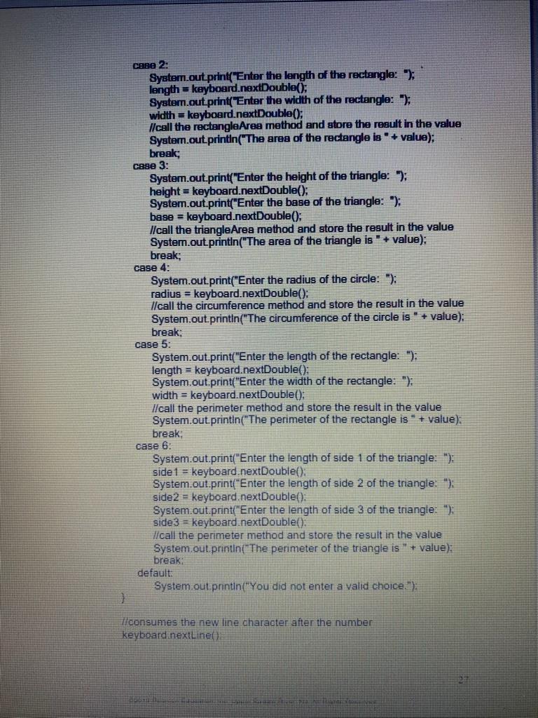 Solved Lab Objectives - Beabla to write methods - Beable to | Chegg.com