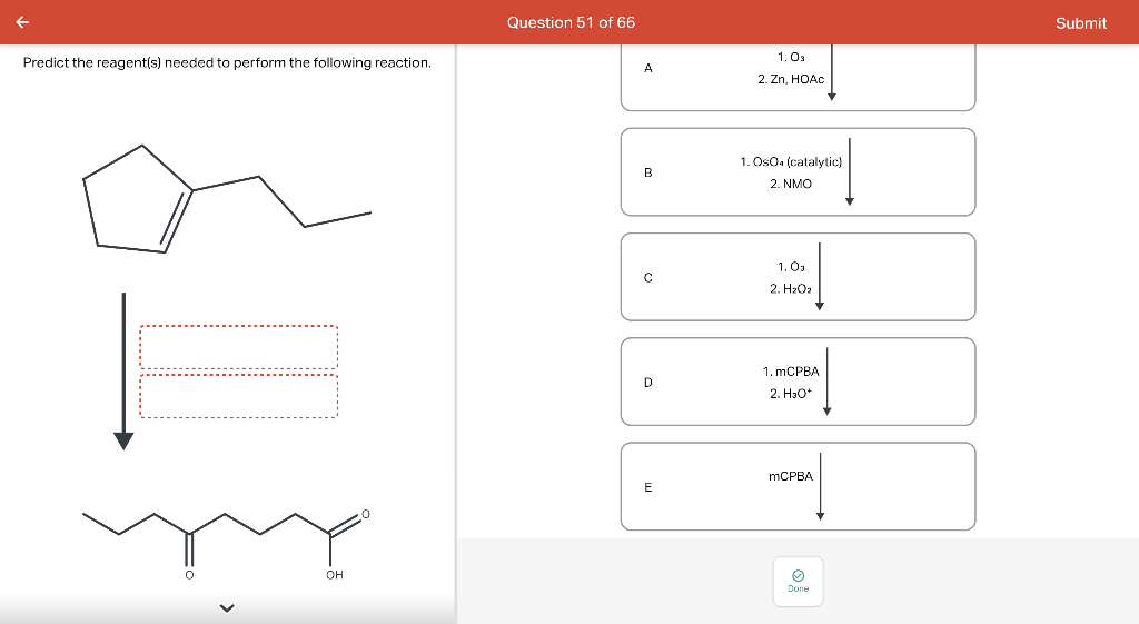 Solved What is the expected product from the addition | Chegg.com