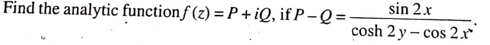 Solved (Use Milne Thompson Rule if possible) | Chegg.com