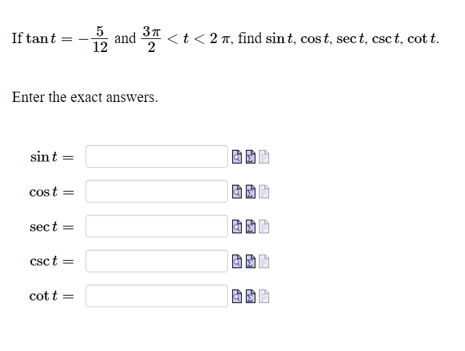 Solved 5 If tant and ³7