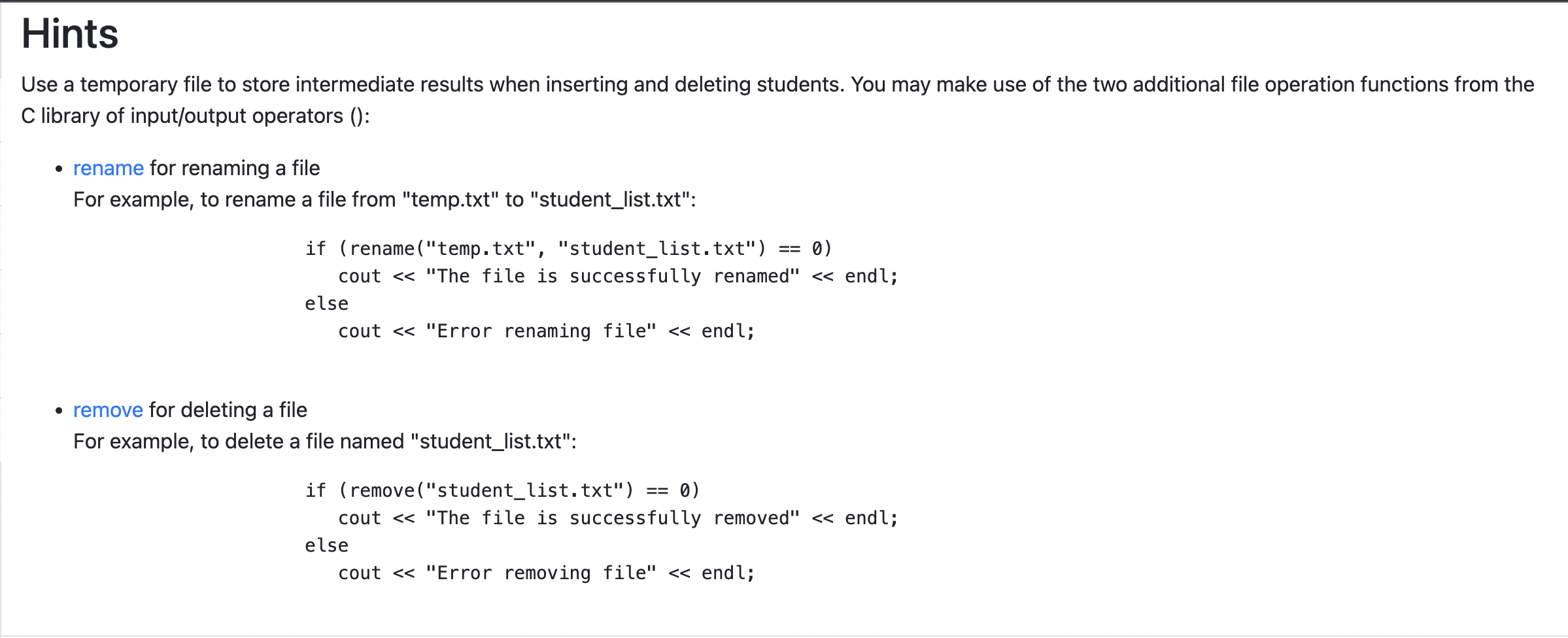 Solved Introduction In this lab, you are going to help | Chegg.com