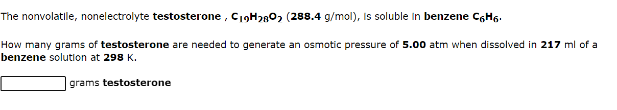 Solved The nonvolatile, nonelectrolyte saccharin, C7H5NO3 | Chegg.com