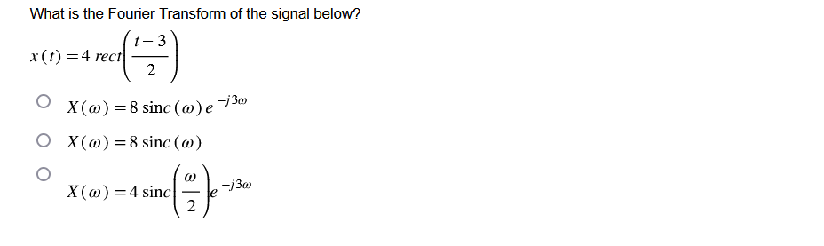 Solved What is the Fourier Transform integral? | Chegg.com