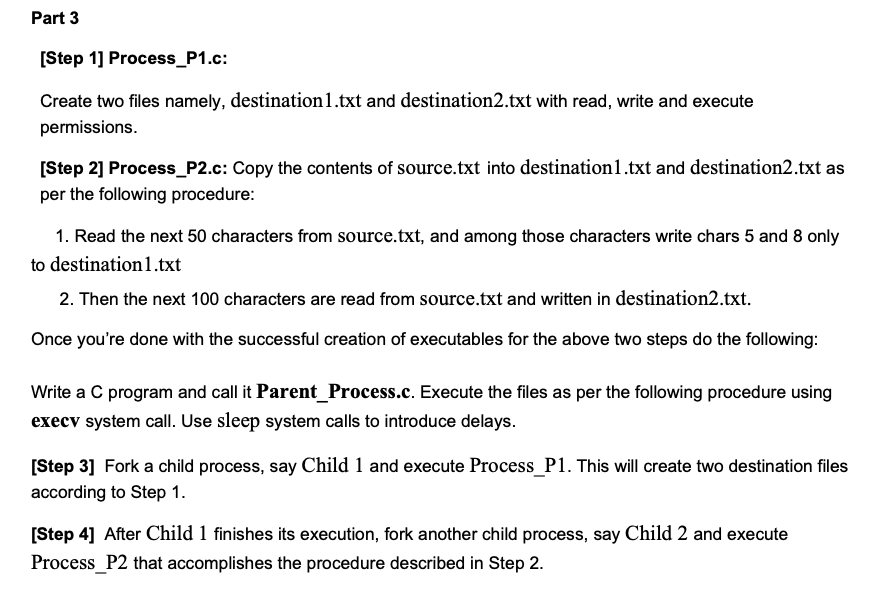 Solved Please Help with this Assignment. I need C codes in | Chegg.com