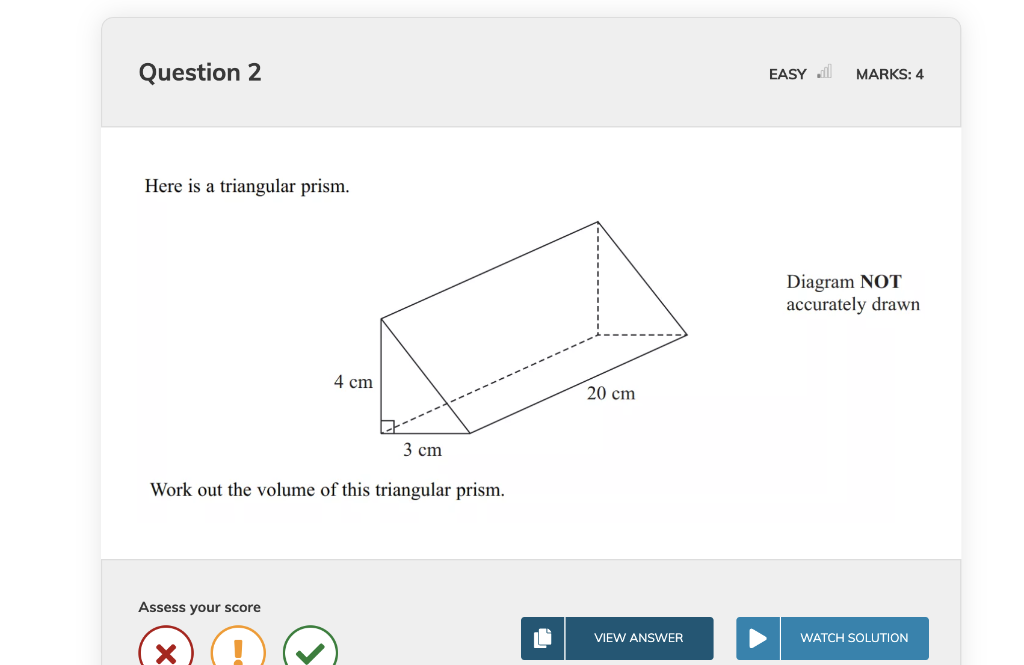 Solved Question 2 EASY all MARKS: 4 Here is a triangular | Chegg.com