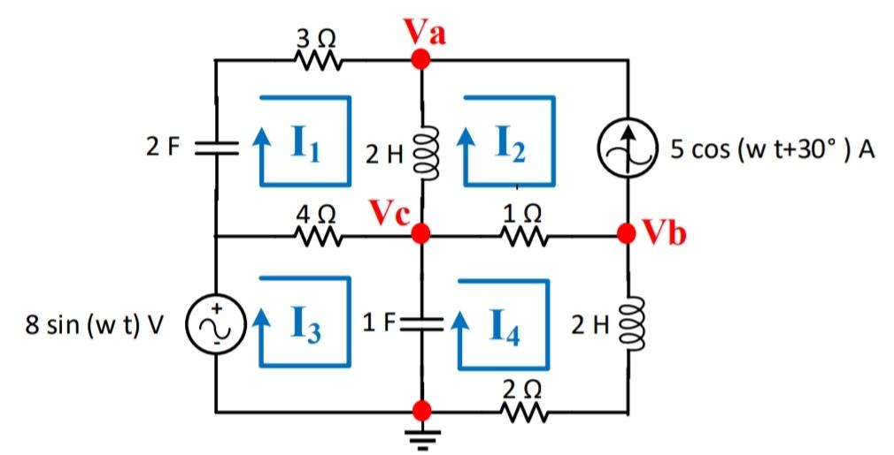 Solved Use Nodal analysis to write node voltages equations | Chegg.com