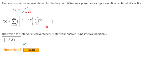 Solved Find a power series representation for the function. | Chegg.com