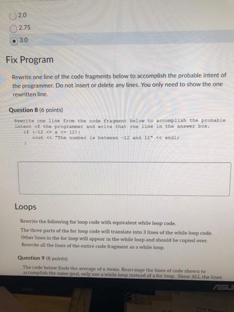 Solved Assuming a double variable named d has been declared, | Chegg.com
