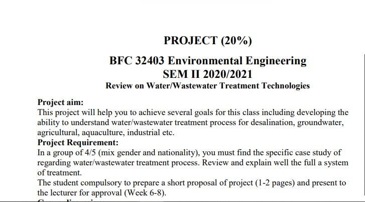 Solid Waste Management Project Proposal