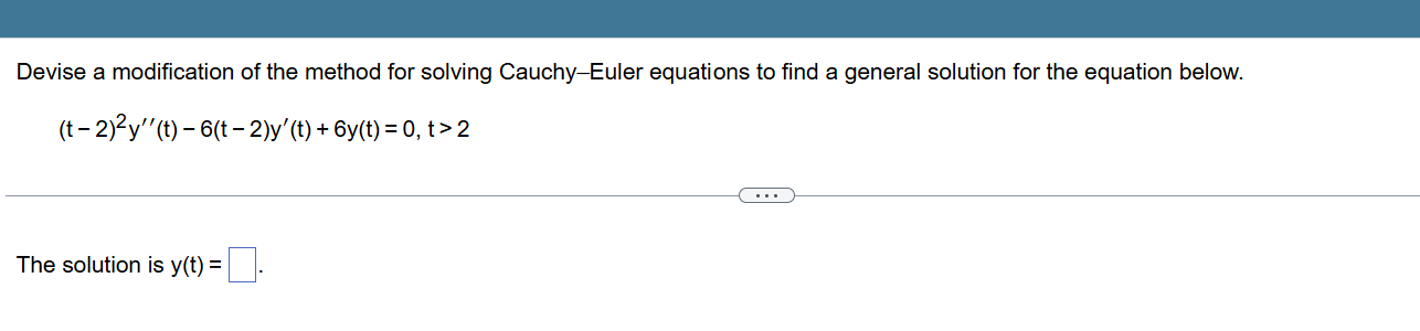 Solved Devise a modification of ﻿the method for solving | Chegg.com