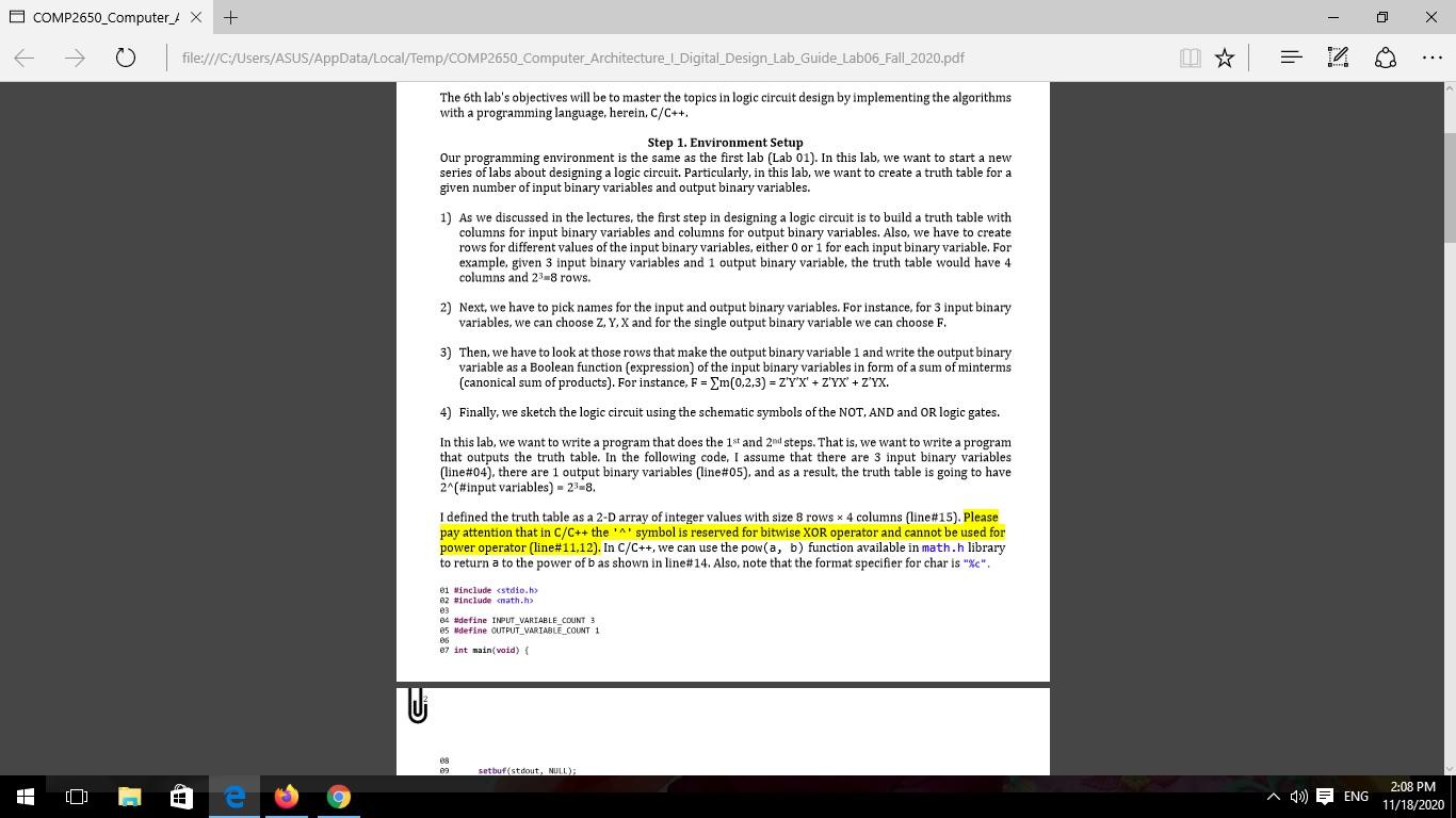 COMP2650_Computer_4 X + | Chegg.com