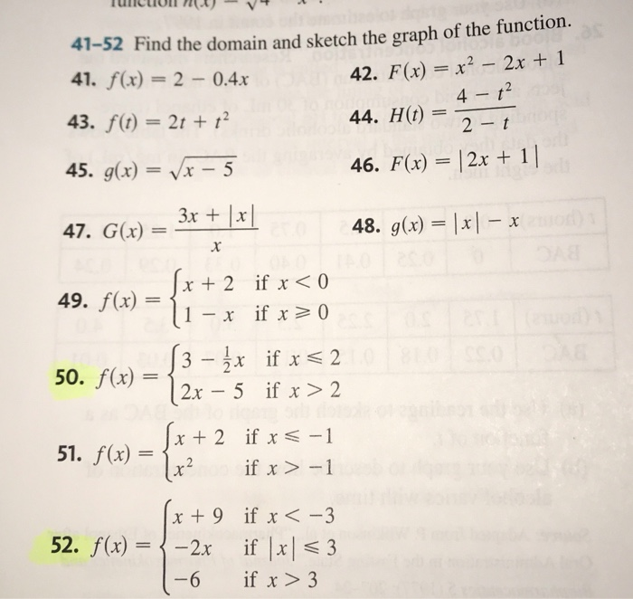 Solved Find the domain and sketch the graph of the function. | Chegg.com