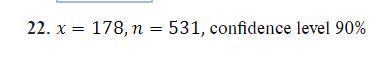 Solved Use the give data to construct a confidence interval | Chegg.com