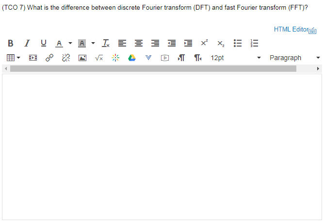Solved (TCO 7) What is the difference between discrete | Chegg.com