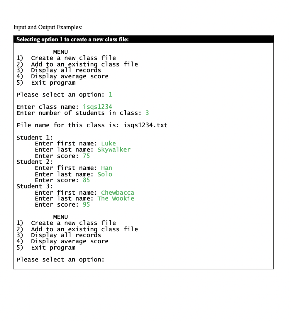 Solved PSEUDOCODE ONLY please. I have already figured out | Chegg.com