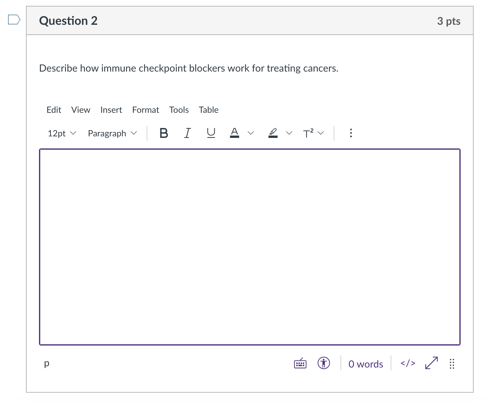 Solved Question 2Describe how immune checkpoint blockers | Chegg.com