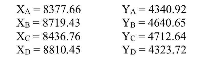 Solved Using Analytical Geometry Find The Intersection Point
