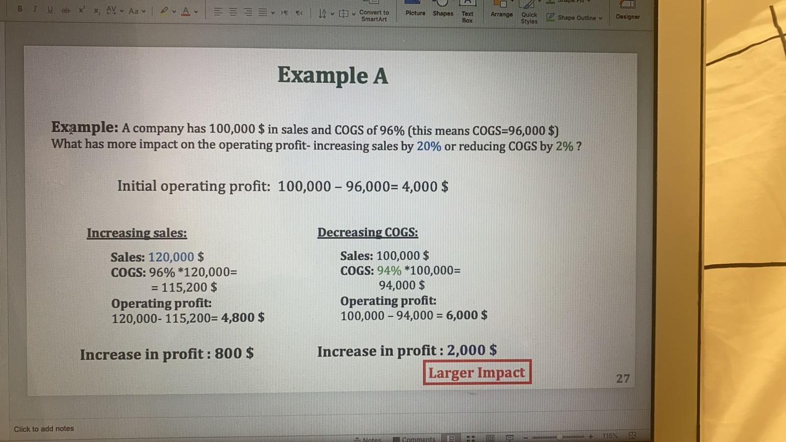 Solved what's the steps for solving decreasing COGS ? from | Chegg.com