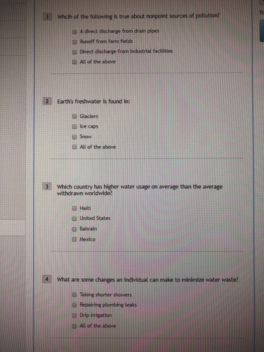 Solved Ti il Whcih of the following is true about nonpoint | Chegg.com