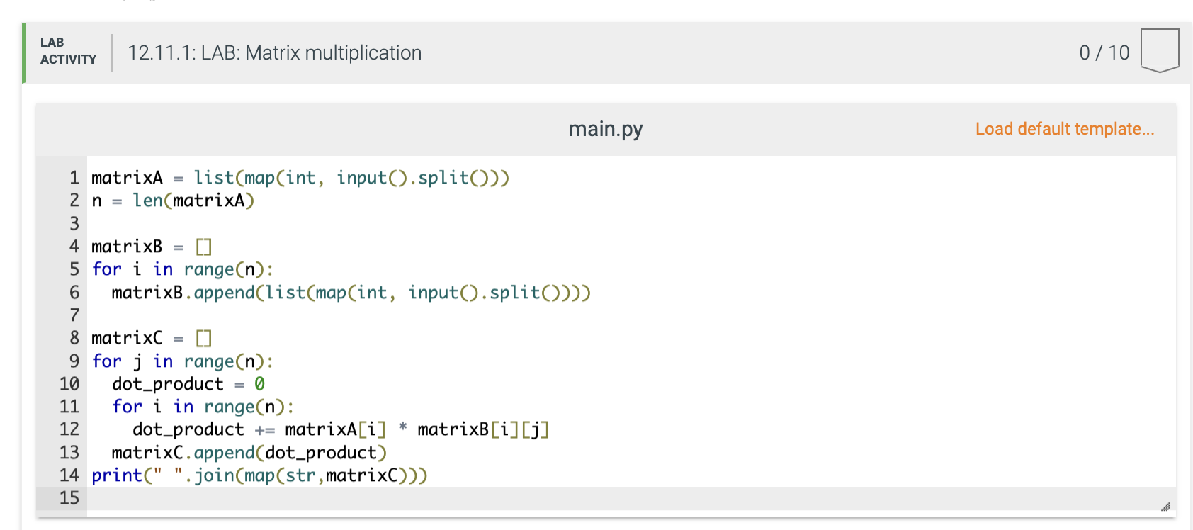Solved A matrix is a rectangle of numbers in rows and | Chegg.com