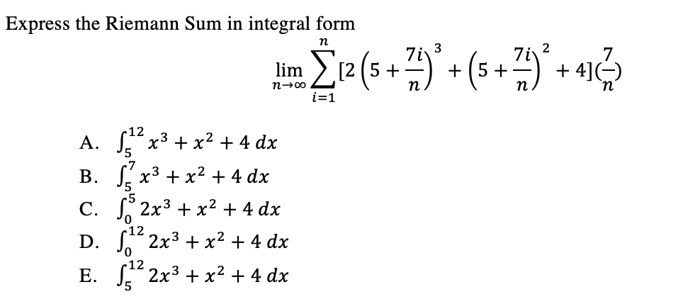 Solved Integrals