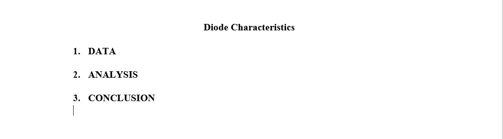 Solved 1st Diode IN4007 I-V Characteristic curve 10'C 350 | Chegg.com