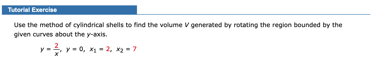 Solved Tutorial Exercise Use the method of cylindrical | Chegg.com