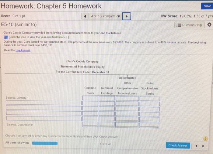 Solved Homework: Chapter 5 Homework Score: 0 of 1 pt E5-10 | Chegg.com Solved Homework: Chapter 5 Homework Score: 0 of 1 pt E5-10 | Chegg.com