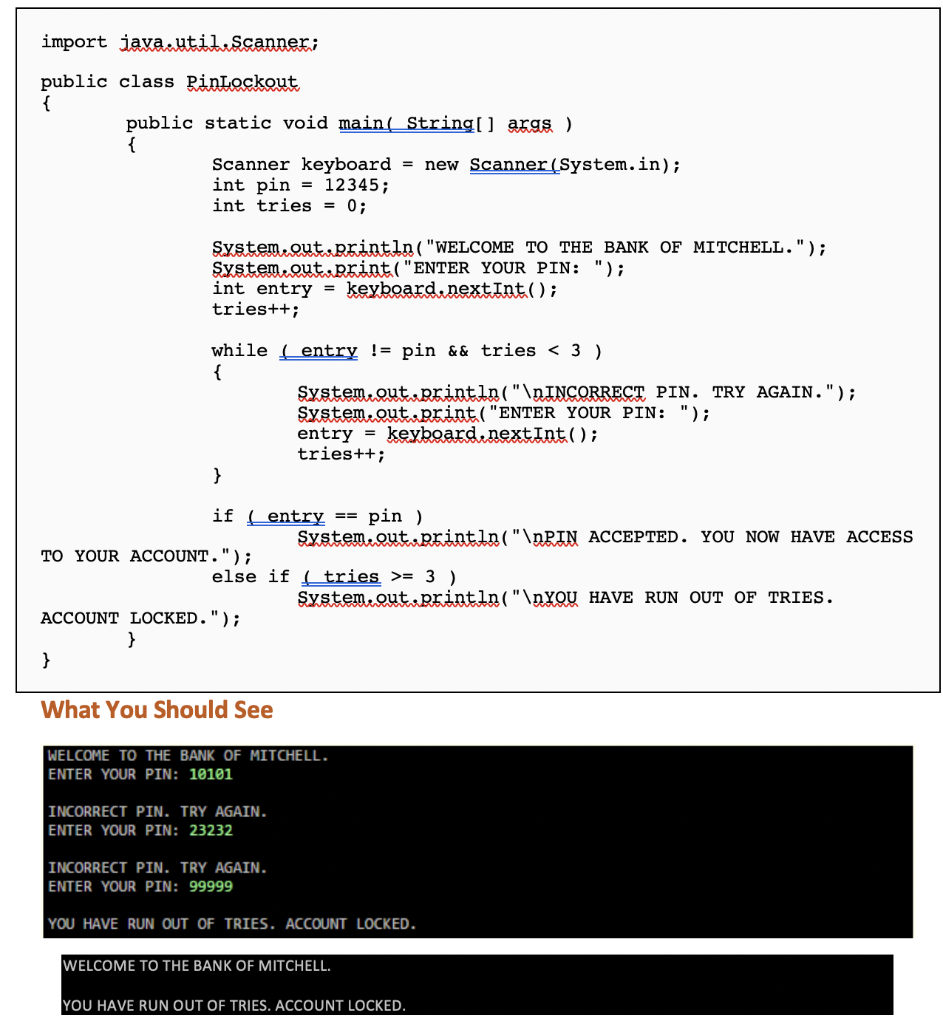 Solved Program: Netbeans Change the code so that it | Chegg.com