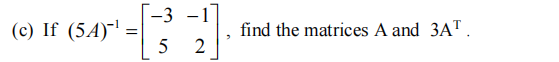 Solved (5A)−1=[−35−12] | Chegg.com