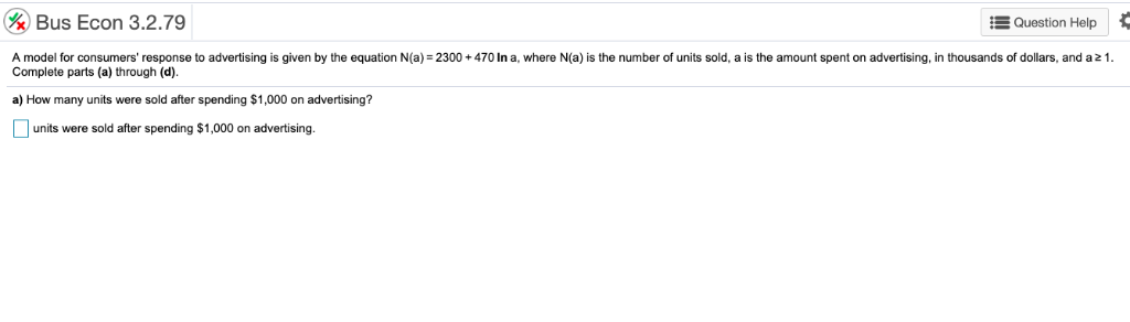 Solved Bus Econ 3 2 79 Question Help F Dollars And A21 A