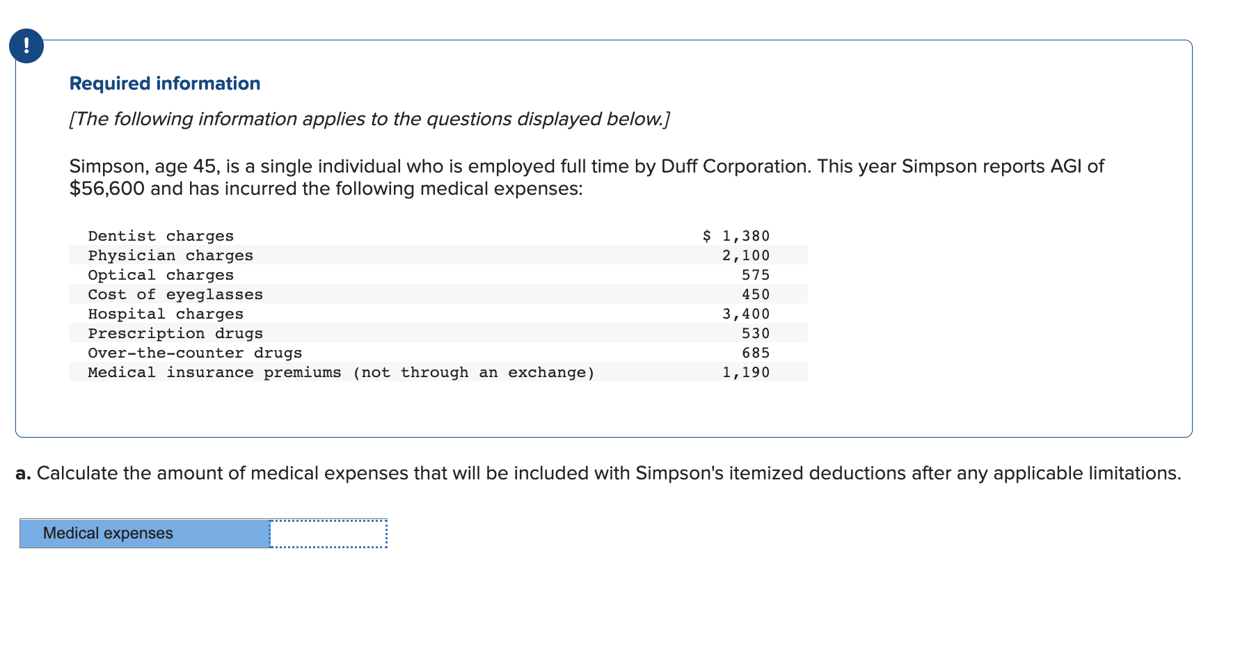 Solved Required information [The following information | Chegg.com