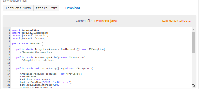 Abstract Classes, Inheritance (Bank Application) 100 | Chegg.com