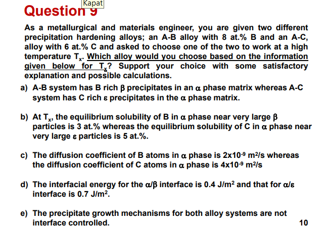 Solved Question yAs ﻿a metallurgical and materials engineer, | Chegg.com