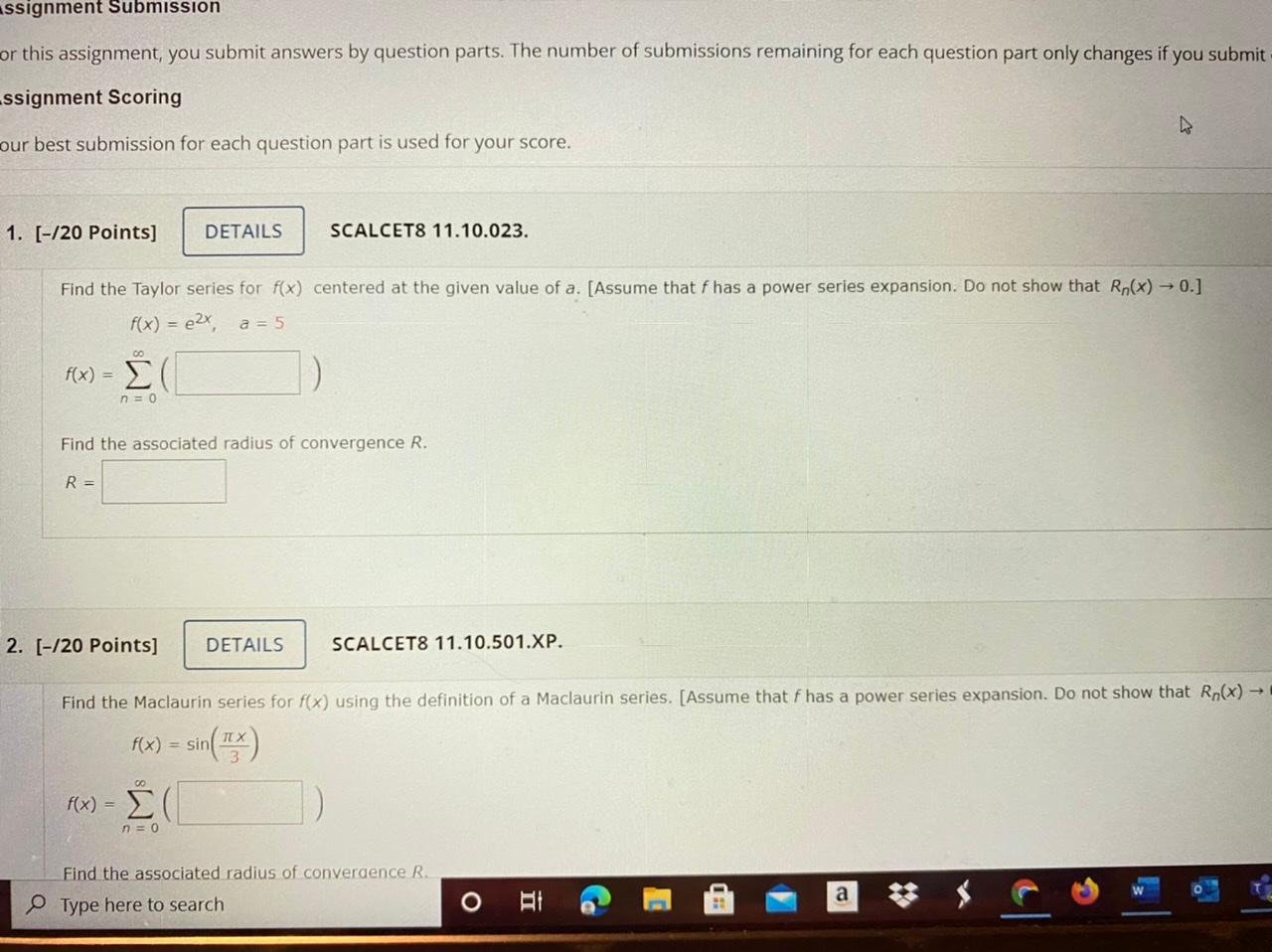 Solved ssignment Submission or this assignment, you submit | Chegg.com