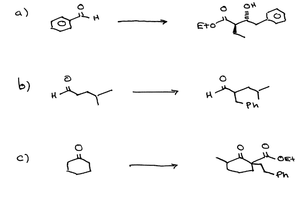 Solved Show how to accomplish the following transformations. | Chegg.com