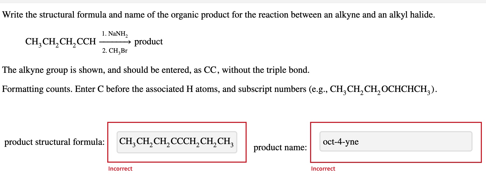 Solved Write the structural formula and name of the organic | Chegg.com