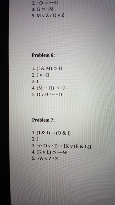 Solved This is philosophy logic. Complete a derivation that | Chegg.com
