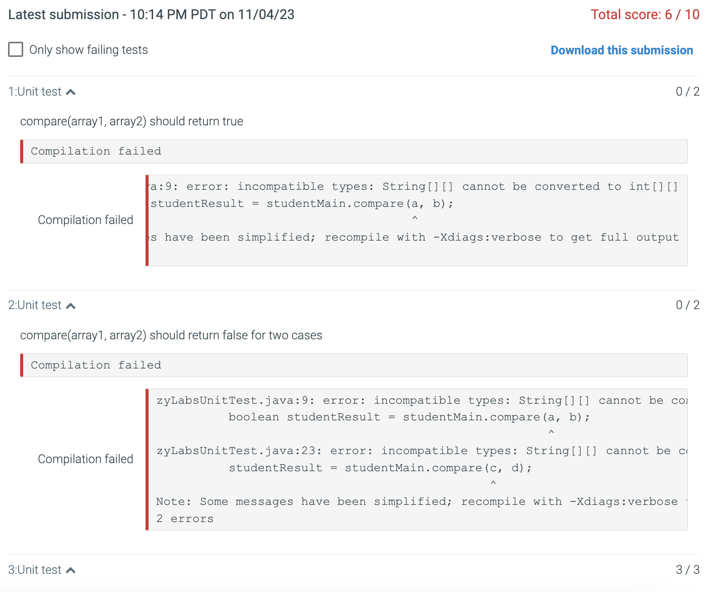 Solved What is wrong with this code & why are those errors | Chegg.com