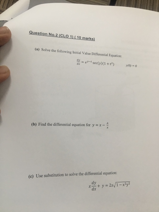 Solved Question No.1(CLO-6)(10 Marks) From Kirchhof 's law | Chegg.com
