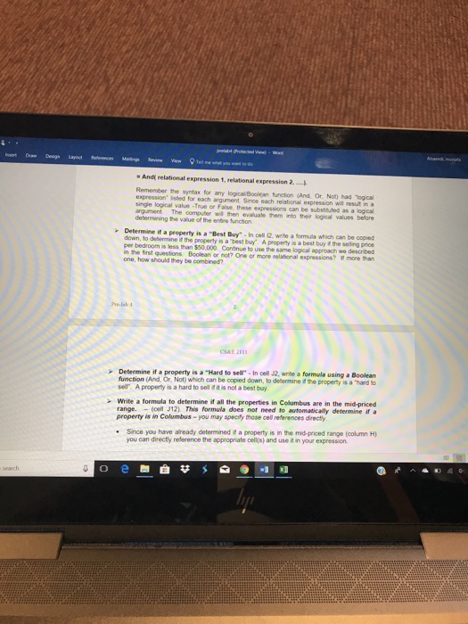 Solved prelab4 (Protected View) Word References Mailings | Chegg.com