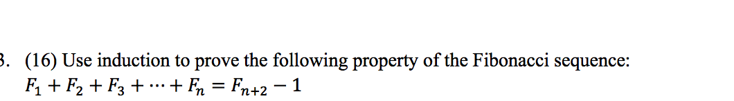 Solved 3. (16) Use induction to prove the following property | Chegg.com