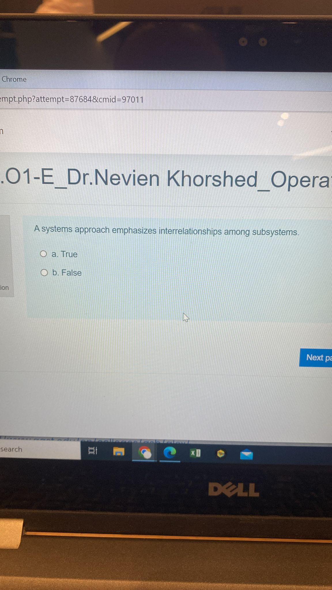 Solved A systems approach emphasizes interrelationships | Chegg.com