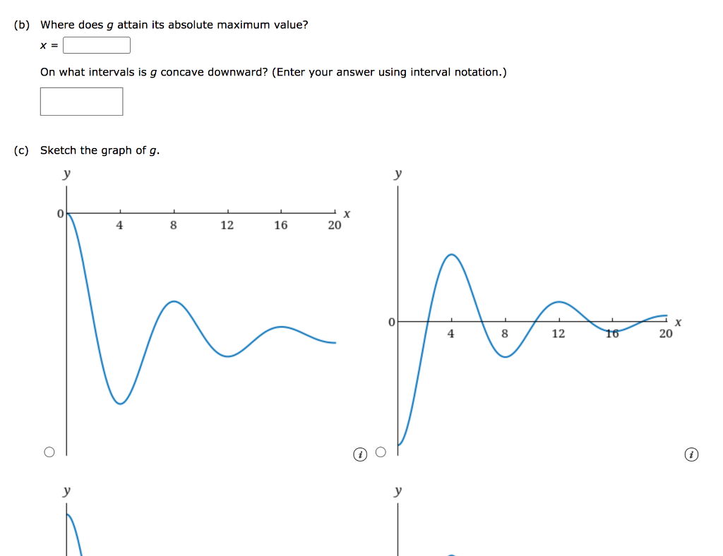Solved Let g(x) = f(t) dt, where f is the function whose | Chegg.com
